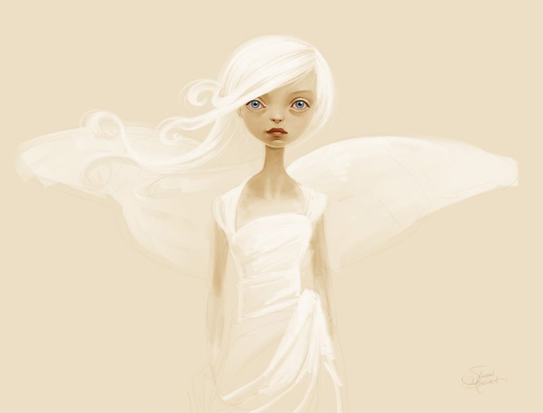 Terrific Traditional Illustrations of Female Figures by Spanish ...