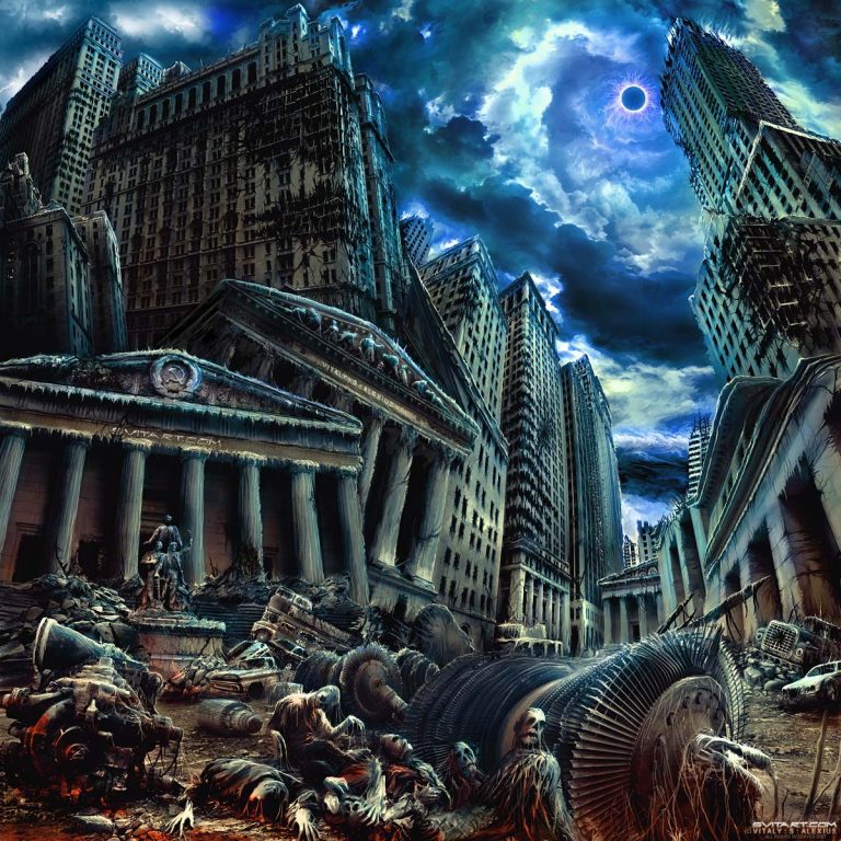 Post-apocalyptic Digital Illustrations by Vitaliy Samarin.