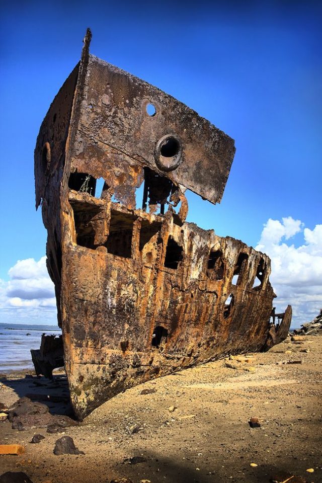Abandoned Ships at Sea to See on Your Own Eyes