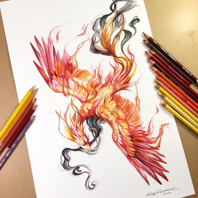 Colorful Pencil And Marker Illustrations By Katy Lipscomb