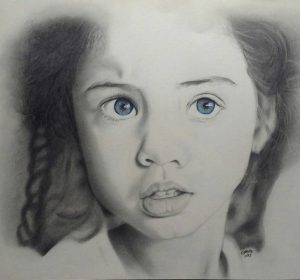 Portraits of People in Traditional Drawing Techniques