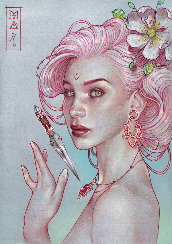 Pastel-Toned Illustrations of Female Figures by Spanish Illustrator ...