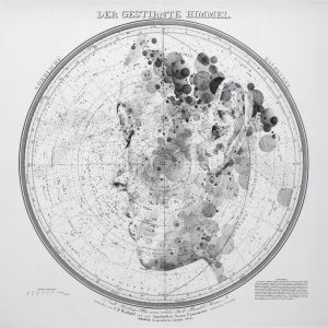 Portraits on the Old Paper Geographical Maps by Ed Fairburn.