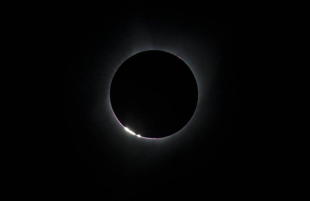 The Collection of the Pictures of a Great American Solar Eclipse.