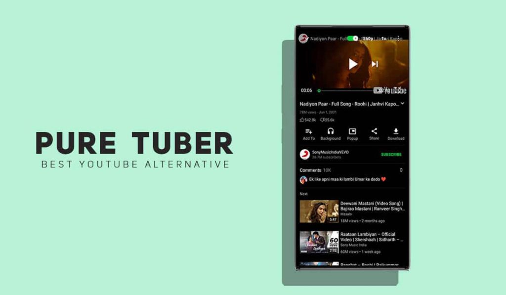 Download Pure Tuber for PC, Windows and Mac OS X - Internet Vibes